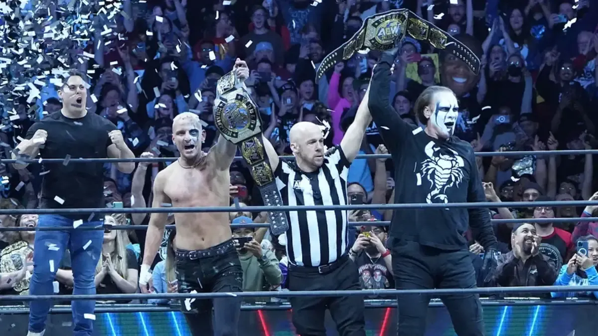Backstage News On Sting & Darby Allin Winning The AEW World Tag Team Titles